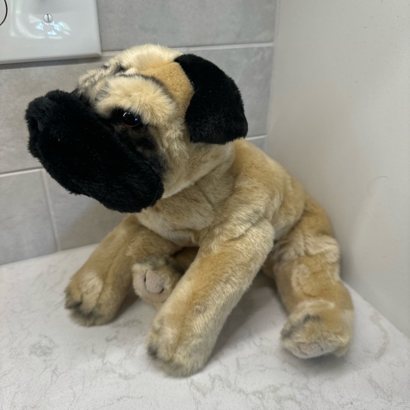 Animal Alley | Toys | 200 Animal Alley Plush Tan Pug Toys R Us Stuffed ...